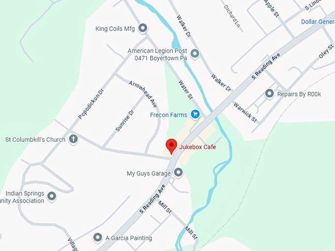 16. jukebox cafe map