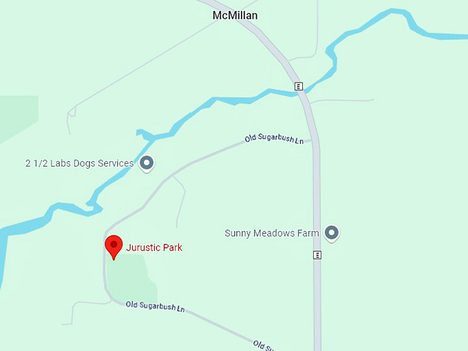 16. jurustic park map