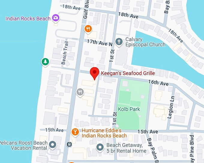 keegan's seafood grille map