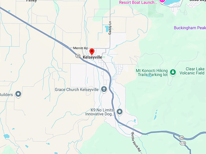 16. kelseyville ca map