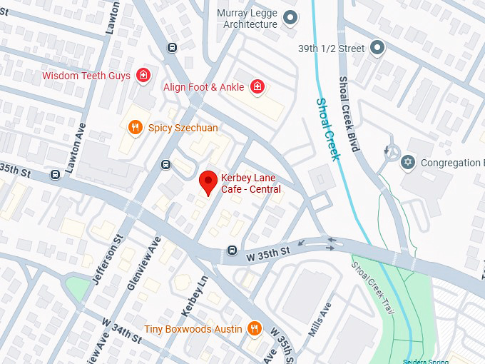 16. kerbey lane cafe central map