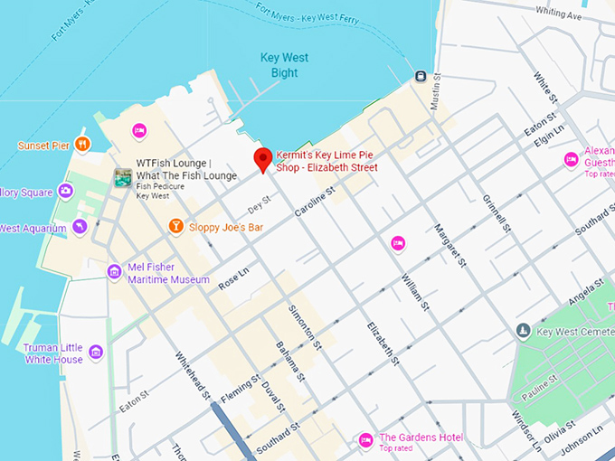 16. kermit's key lime pie shop elizabeth street map