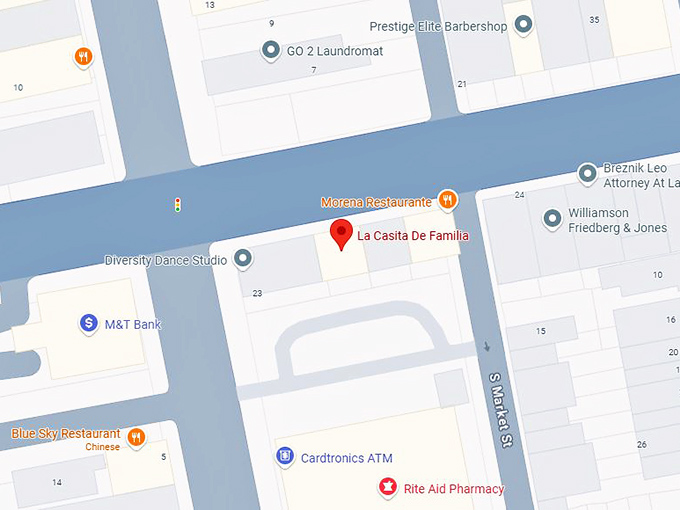 16. la casita de familia map