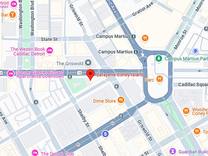 16. lafayette coney island map