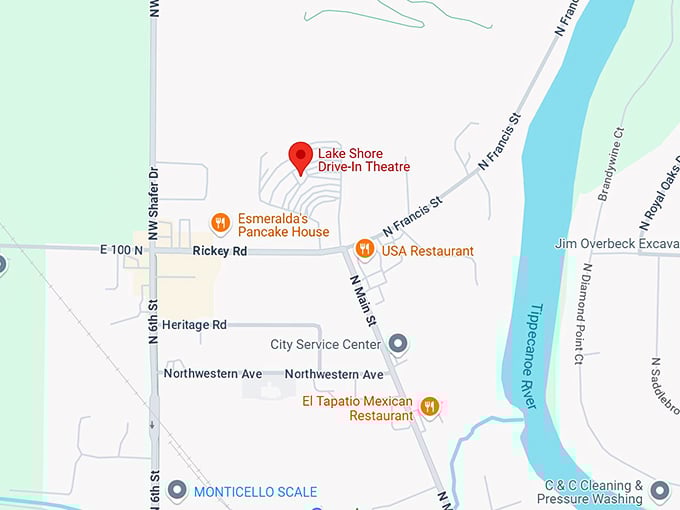 16. lake shore drive in theatre map