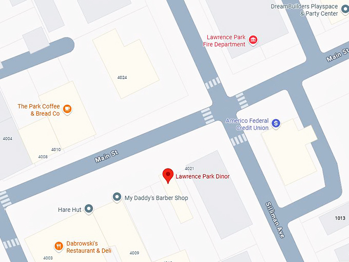 16. lawrence park dinor map