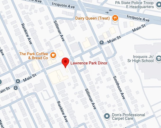 16. lawrence park dinor map