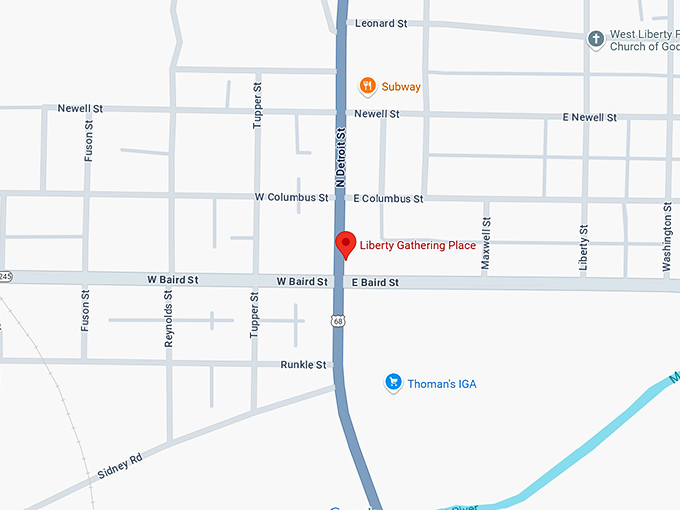 16. liberty gathering place map