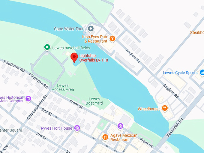 16. lightship overfalls lv 118 map