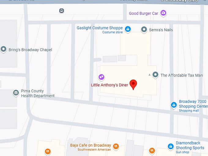 16. little anthony's diner map