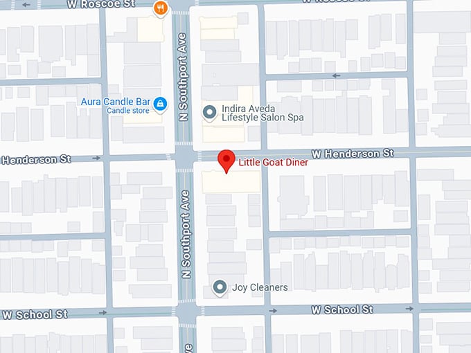 little goat diner map