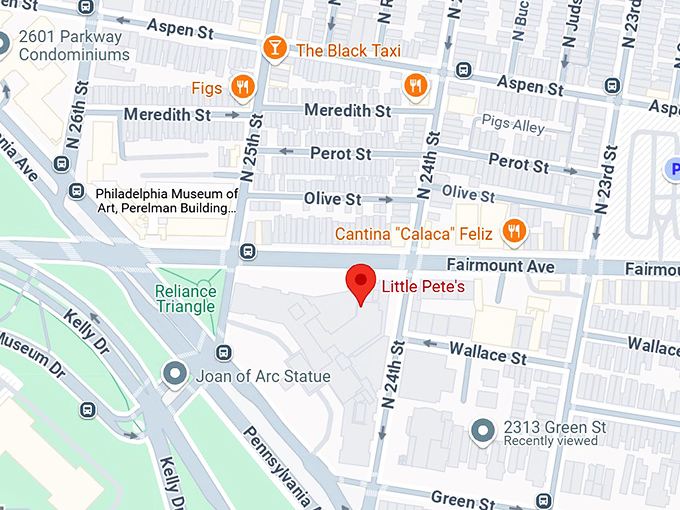 16. little pete's map