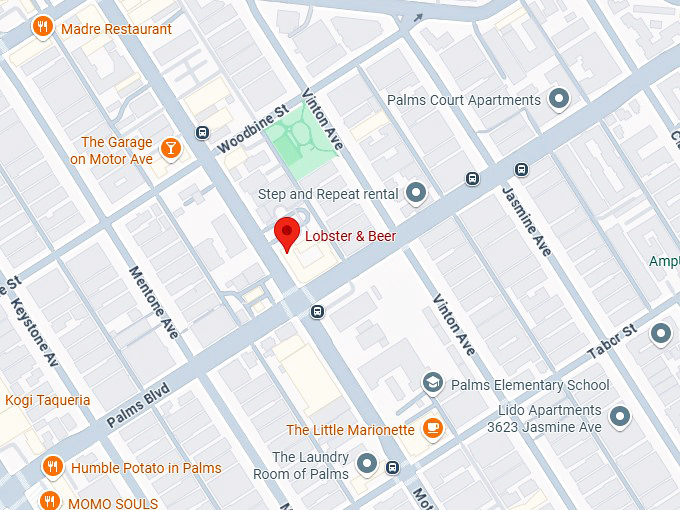 16. lobster & beer map