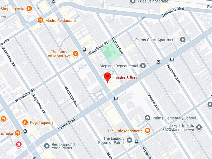 16. lobster & beer map