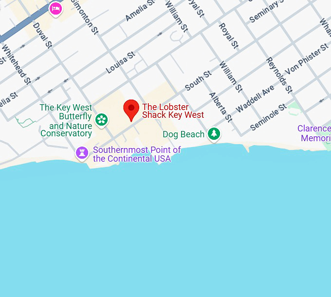 16. lobster shack map