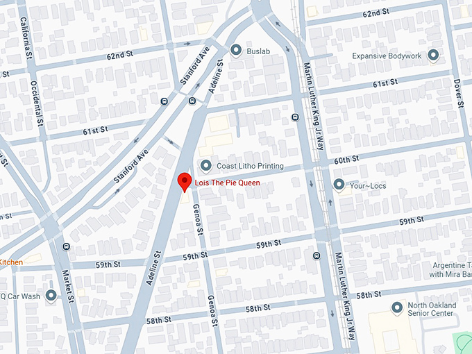 lois the pie queen map