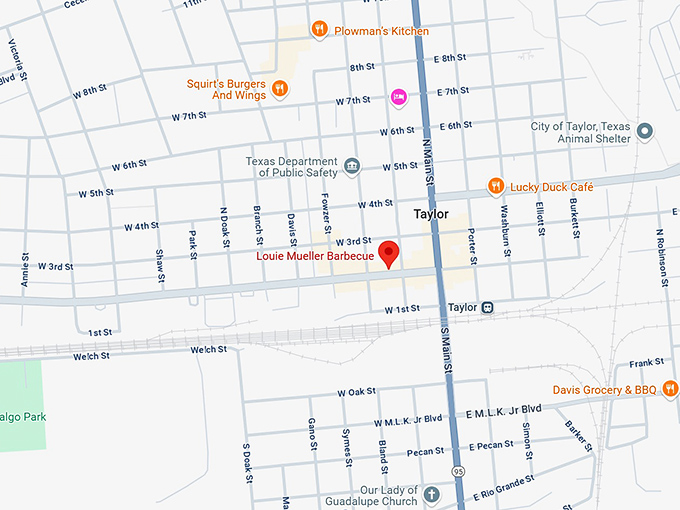 16. louie mueller barbecue map