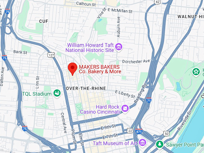 16. makers bakers co. bakery & more map