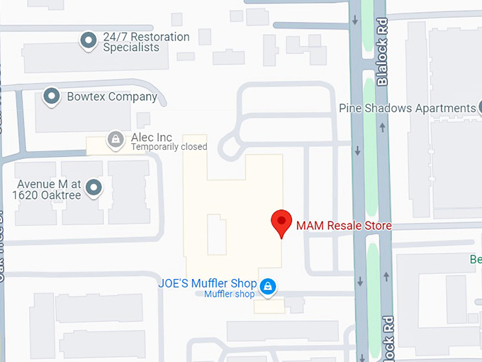 16. mam resale store map