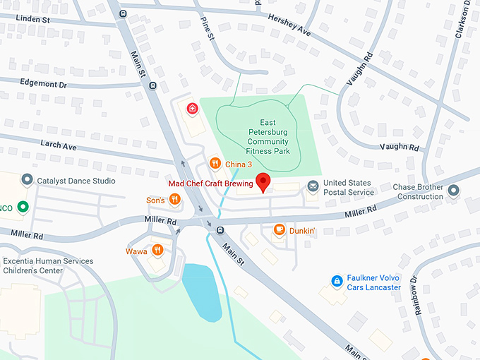 16. mad chef craft brewing map