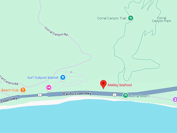 16. malibu seafood fresh fish market & patio cafe map