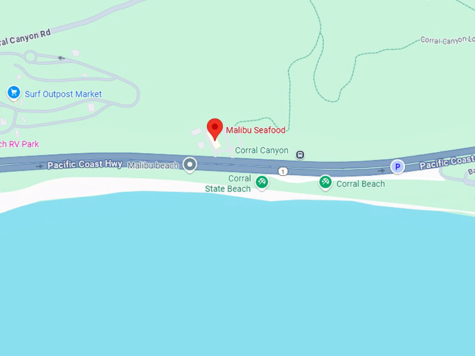 16. malibu seafood map
