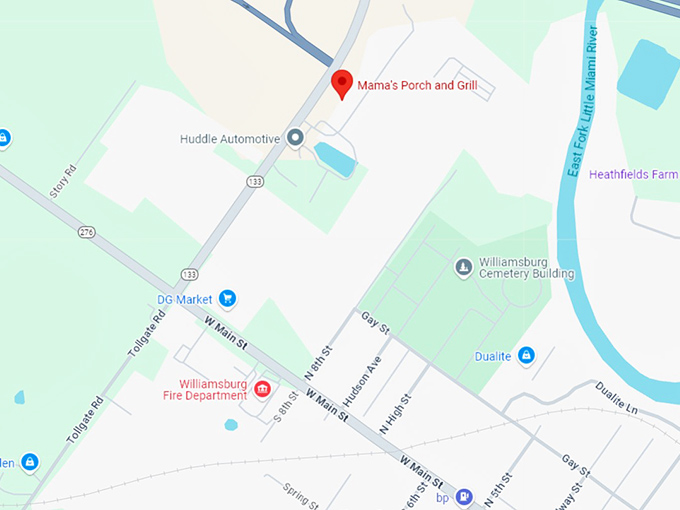 16. mama's porch and grill map