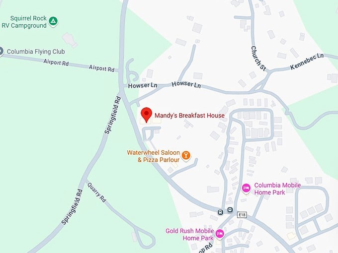 16. mandy's breakfast house map