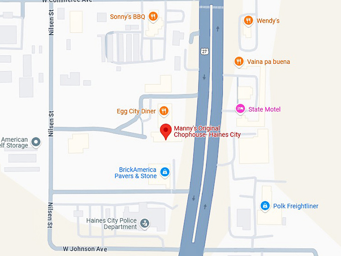16. manny's original chophouse haines city map