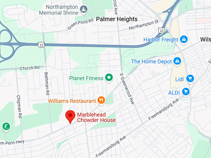 16. marblehead chowder house map