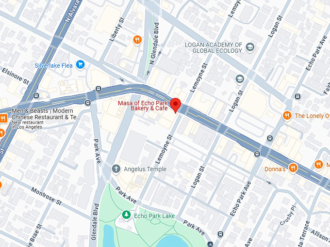 16. masa of echo park bakery & cafe map