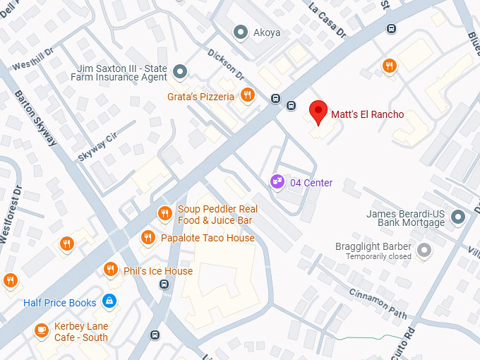 16. matt's el rancho map