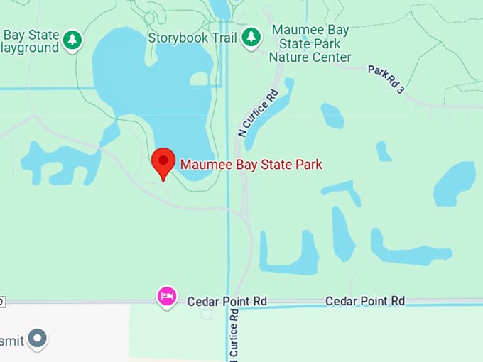 16. maumee bay state park map