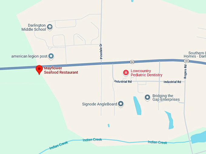 16. mayflower seafood restaurant map