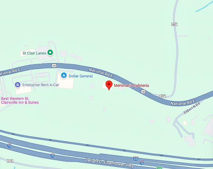 mehlman's cafeteria map