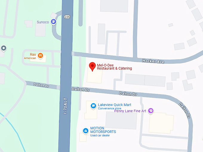 16. mel o dee restaurant & catering map