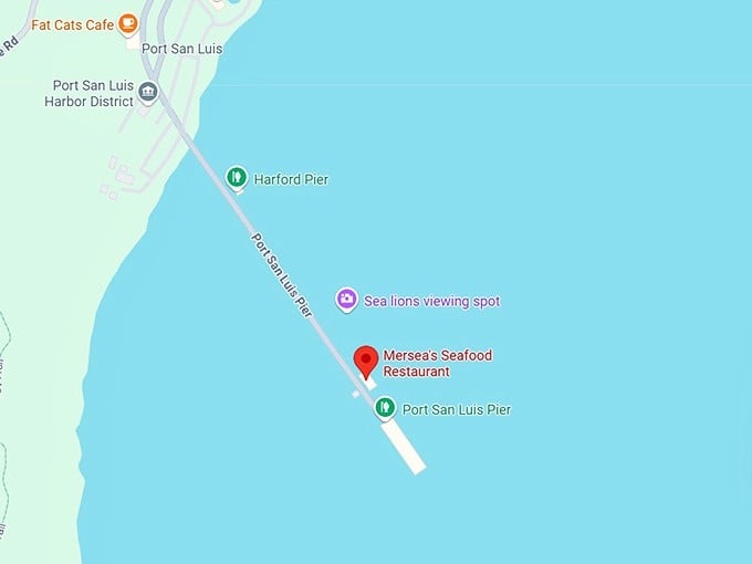 16. mersea’s seafood restaurant map