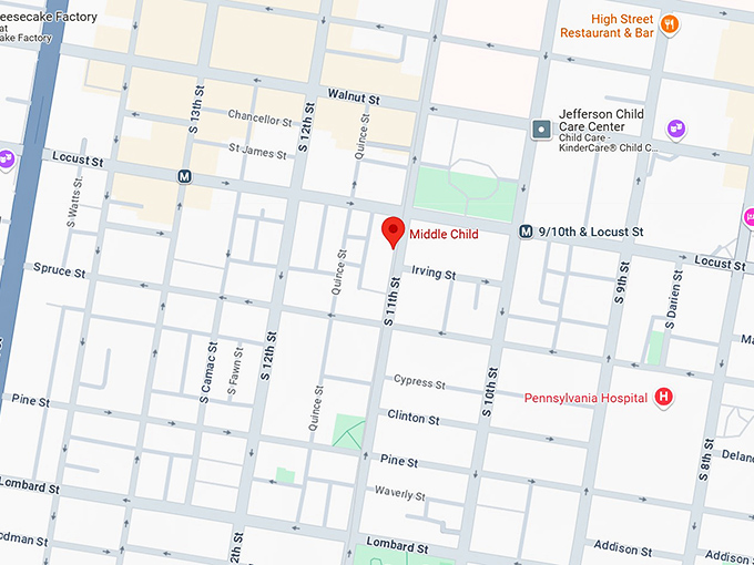 16. middle child map