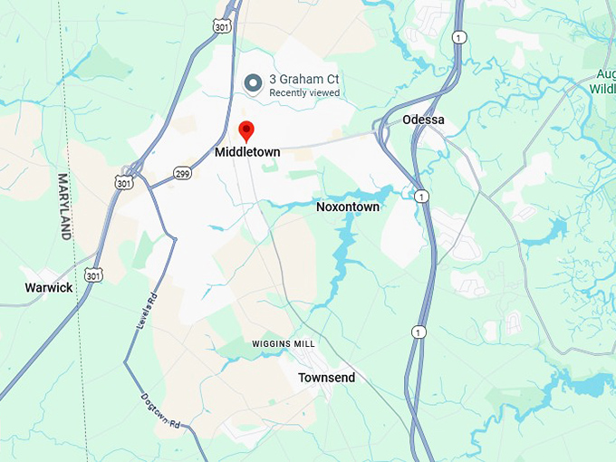 16. middletown map
