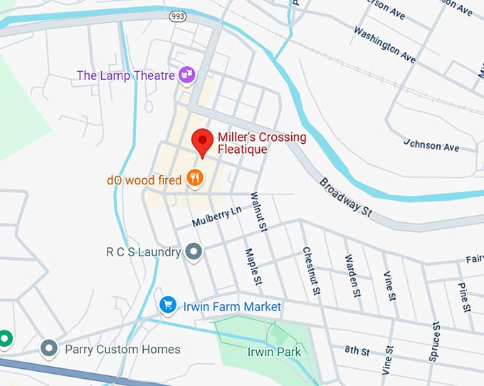 16. miller's crossing fleatique map