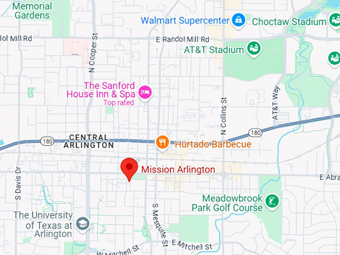 16. mission arlington map