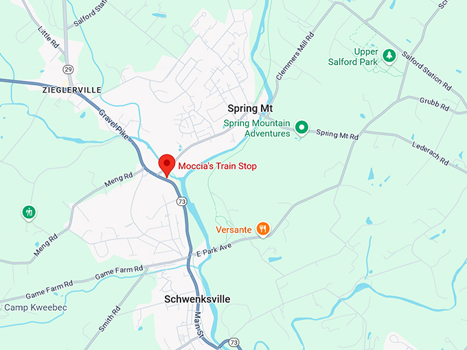 16. moccia's train stop map