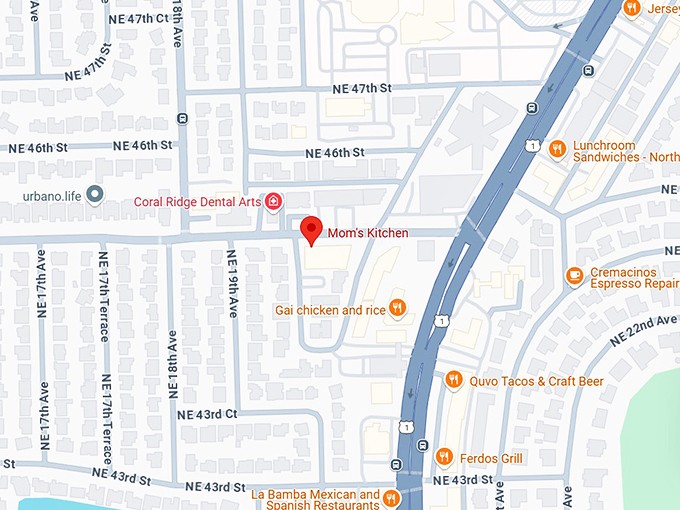 16. mom's kitchen map