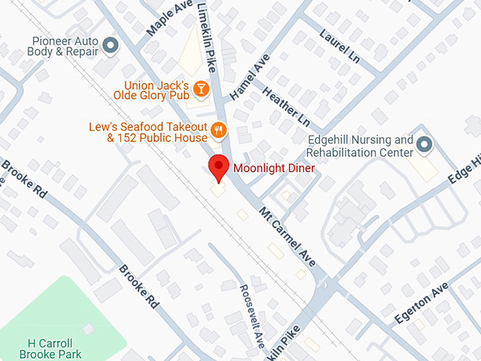 16. moonlight diner map