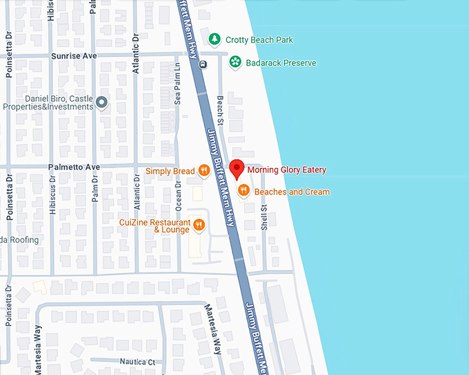 16. morning glory eatery, llc map