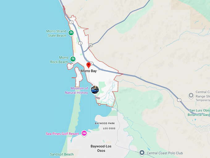 16. morro bay map