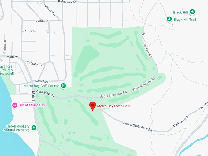 morro bay state park map
