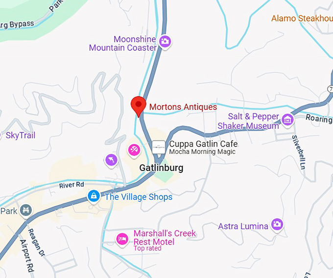 16. mortons antiques map