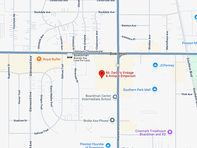 mr. darby's vintage & antique emporium map