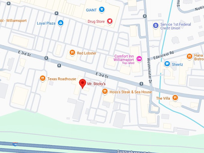 16. mr. sticky&rsquo;s map